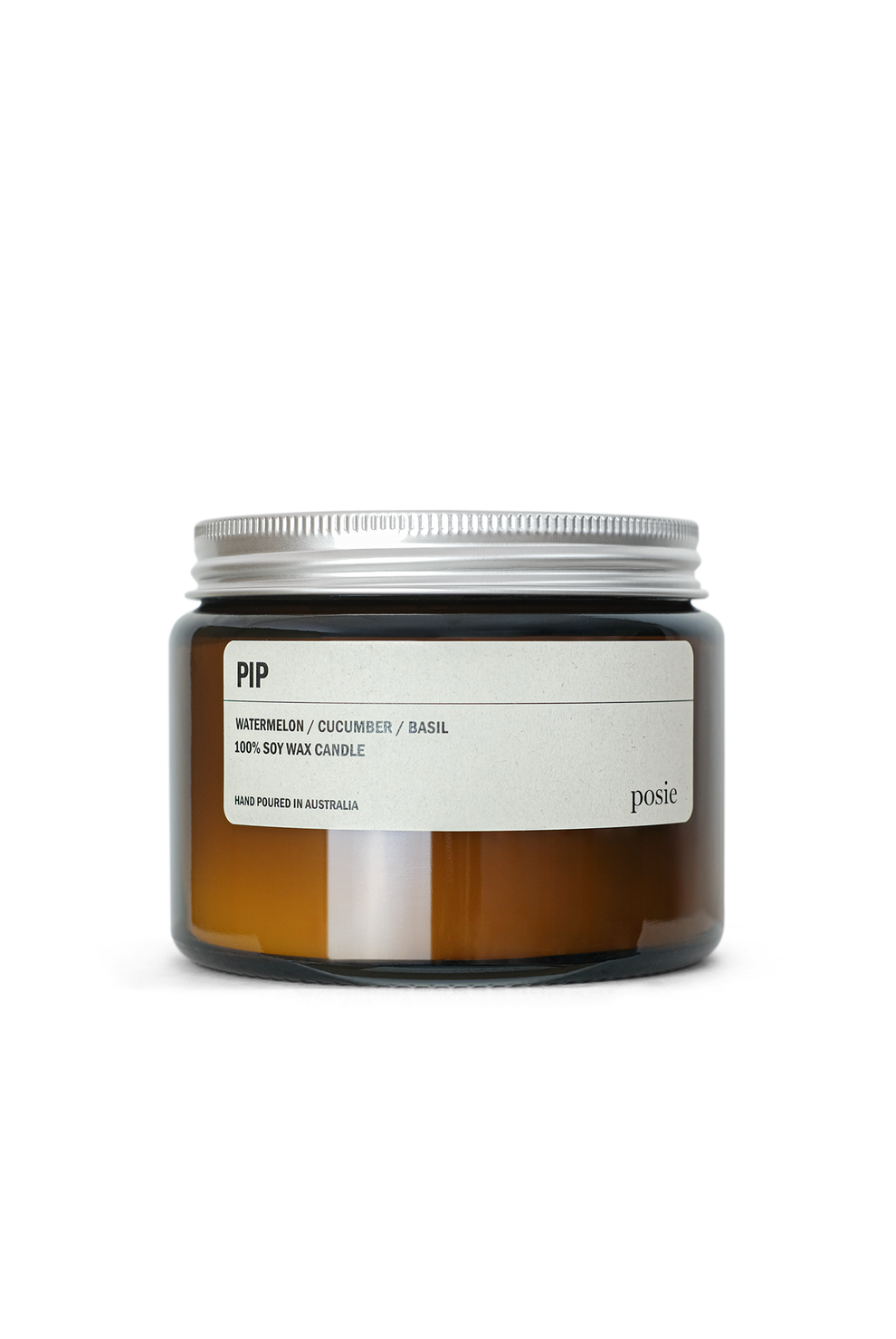 PIP: POSIE AMBER JAR CANDLE 500G – ELCE