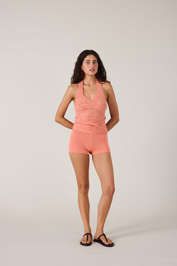 ABELLA TOP - PEACH MARLE – ELCE