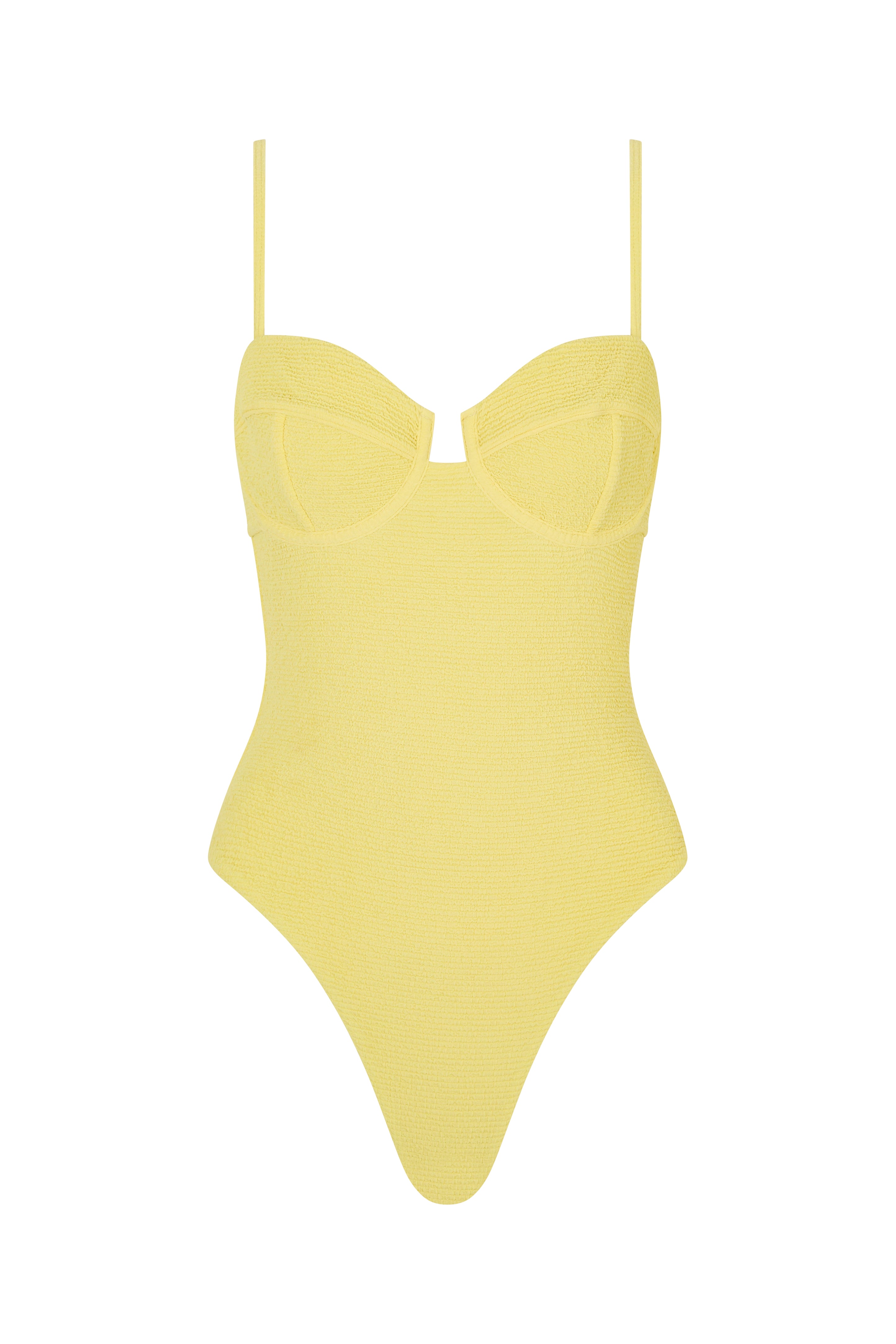 ESCAPE UNDERWIRE ONE PIECE - LEMON – ELCE